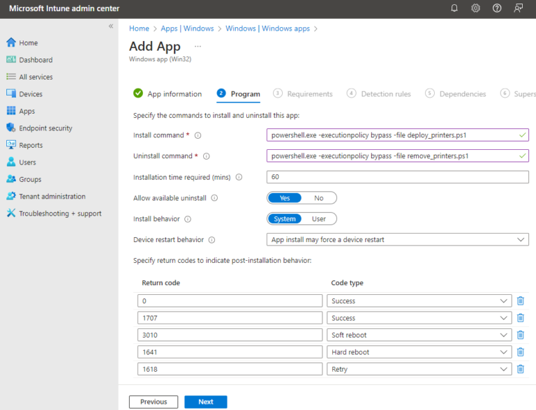 Intune Local IP Printer Deployment - MicroCloud